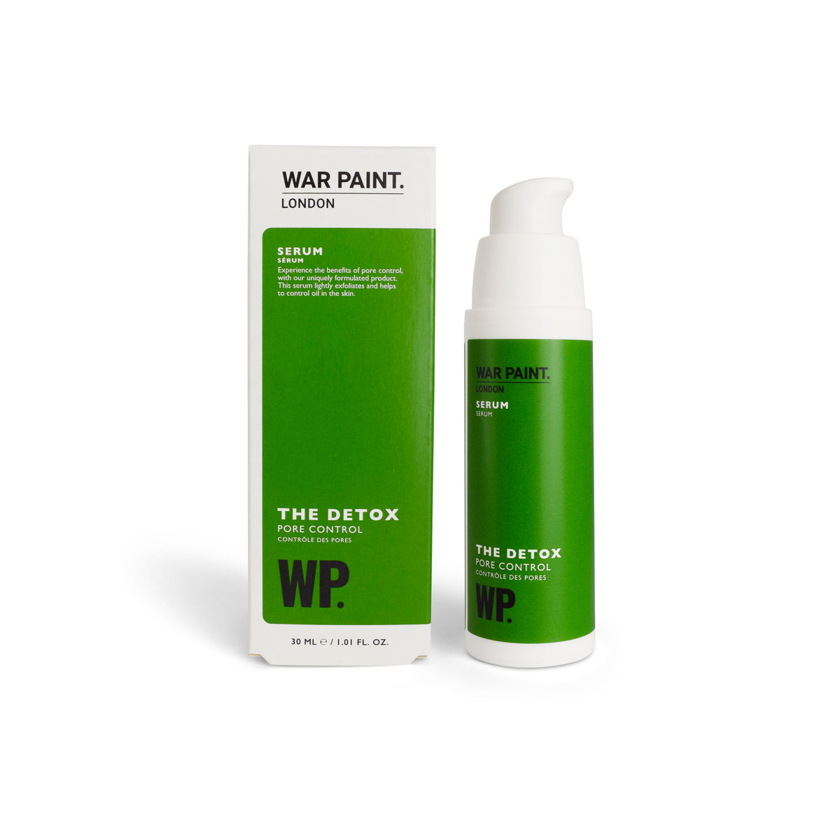 The Detox Pore Control Serum – WAR PAINT